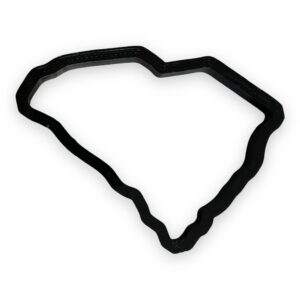 south carolina state cookie cutter with easy to push design (4 inch)