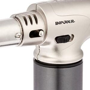 BonJour Chef's Tools Professional Culinary / Crème Brûlée Torch, Black