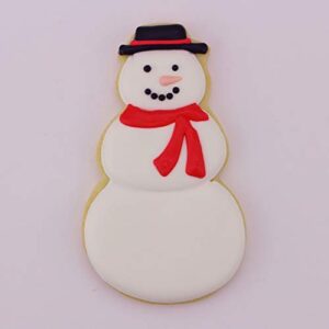 Snowman with Hat Cookie Cutter, 4" Made in USA by Ann Clark