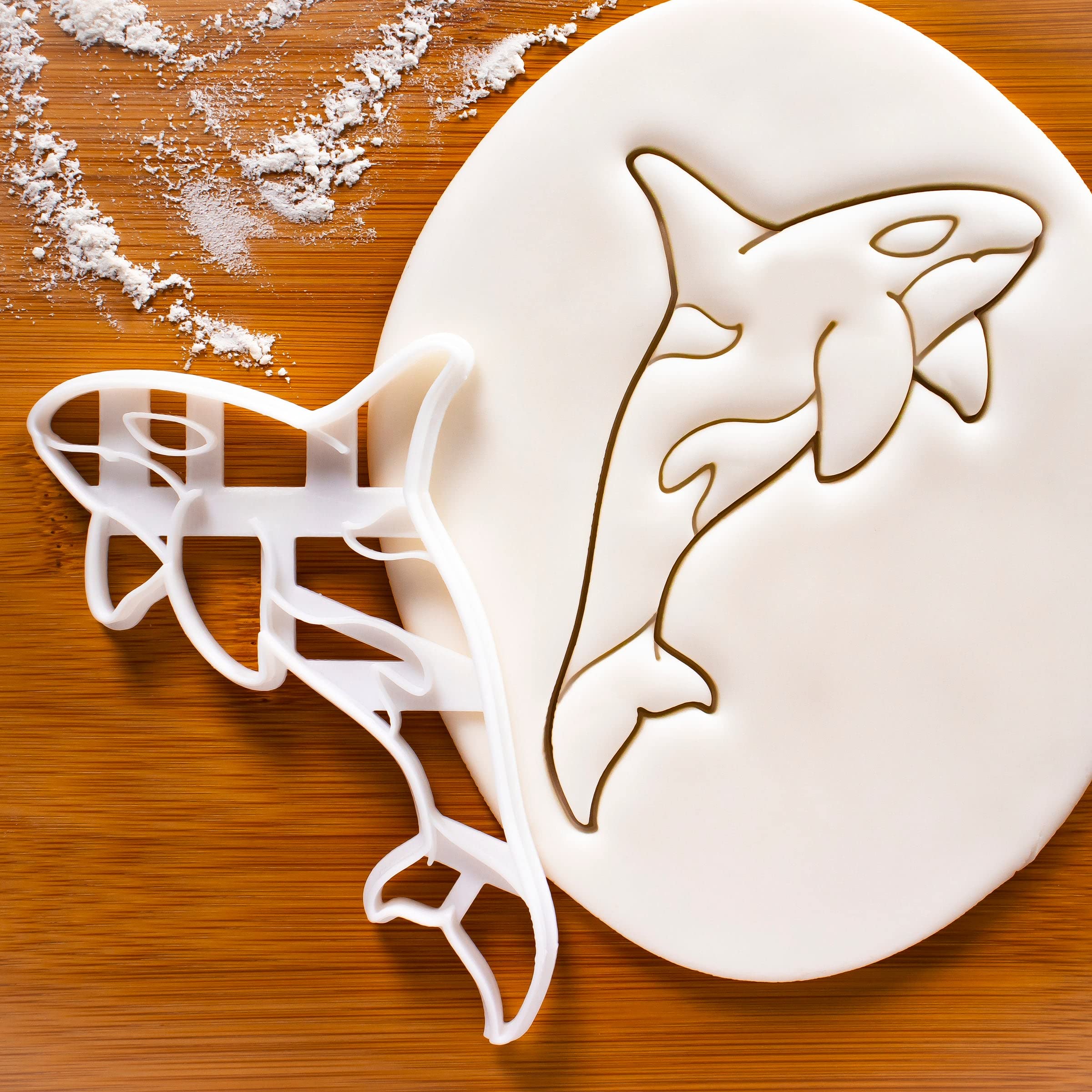 Orca cookie cutter, 1 piece - Bakerlogy