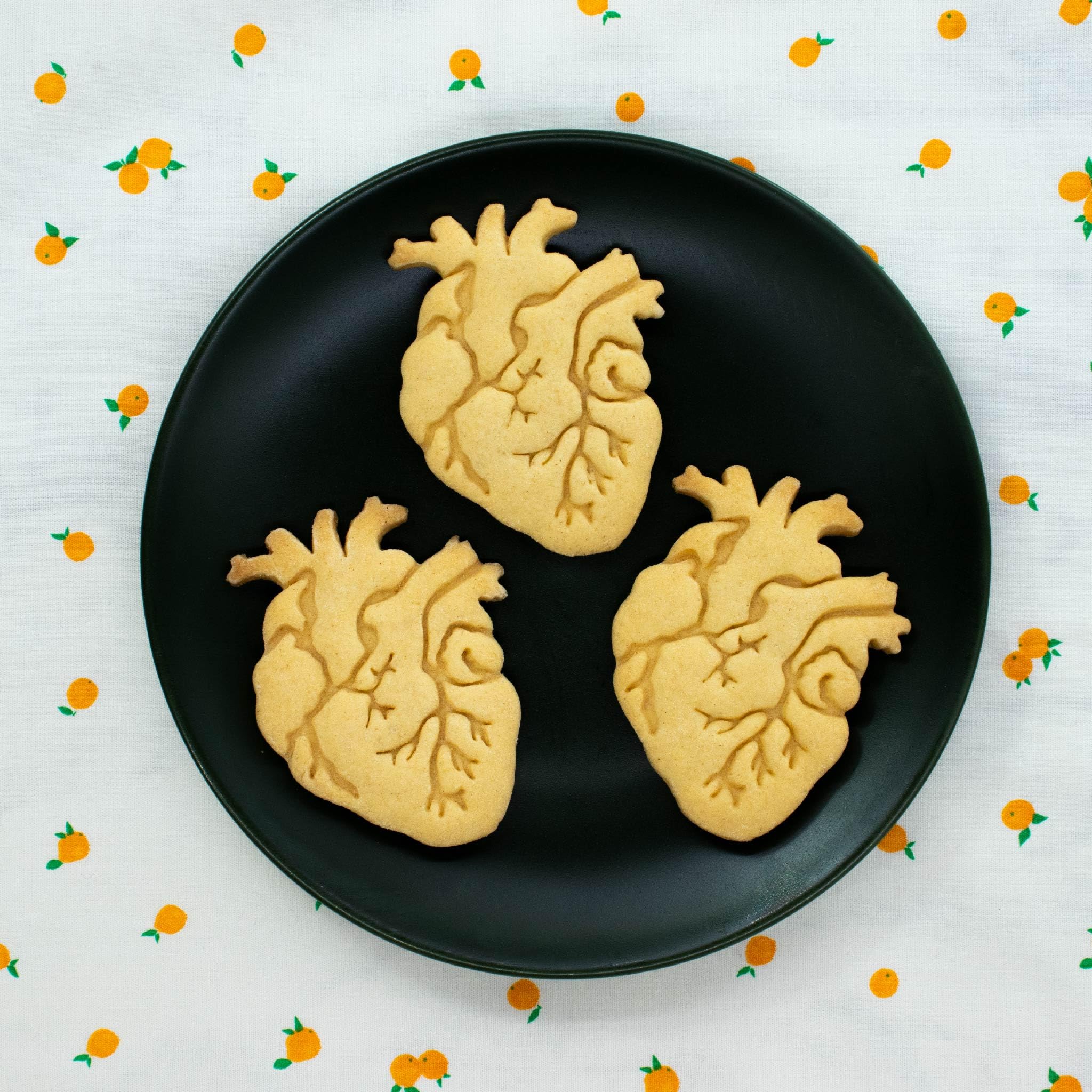 Anatomical Heart cookie cutter, 1 piece - Bakerlogy