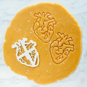 Anatomical Heart cookie cutter, 1 piece - Bakerlogy