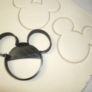 THEMED MAGICAL MOUSE FACE HEAD CARTOON SET OF 2 COOKIE CUTTERS MADE IN USA PR1017