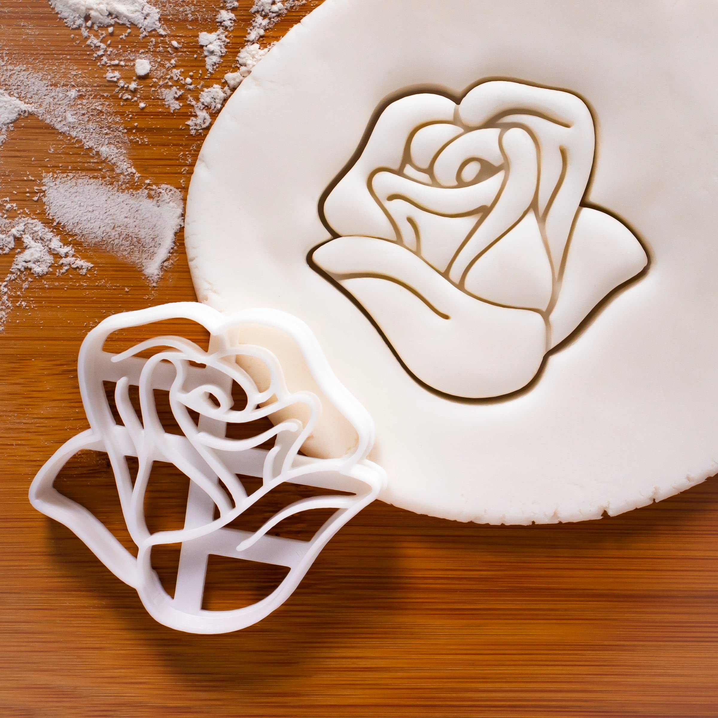 Rose cookie cutter, 1 piece - Bakerlogy