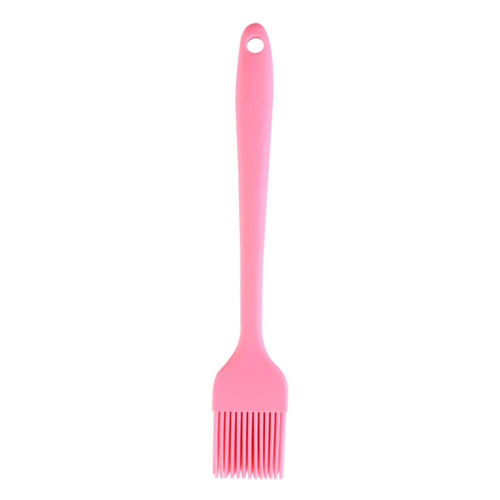 Silicone Basting Brush - Heat Resistant Pastry Baking Bread Cake Oil Butter Brushes for BBQ Grill Kitchen Brush Meat Sauce Marinades(pink)