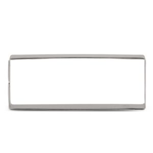 liliao rectangle cookie cutter, stainless steel (4 x 1.5 inches)