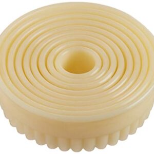 Mercer Culinary 9-Piece Round Fluted Nylon Cutter Set