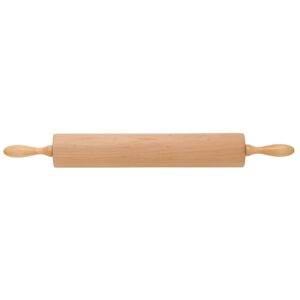 ateco 18325 professional rolling pin, 18-inch barrel, made of solid rock maple, made in the usa