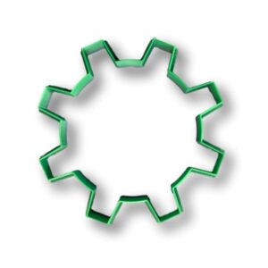 Gear Cookie Cutter (4 inch)