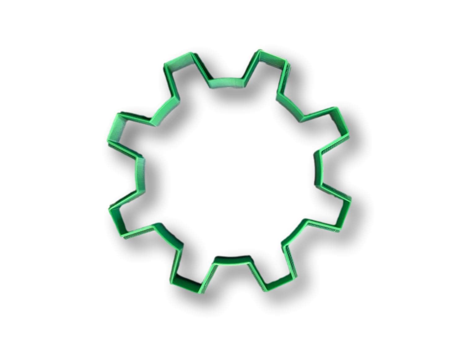 Gear Cookie Cutter (4 inch)