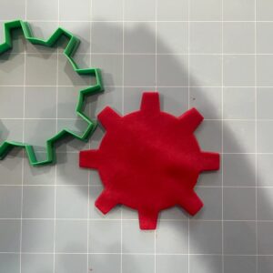 Gear Cookie Cutter (4 inch)