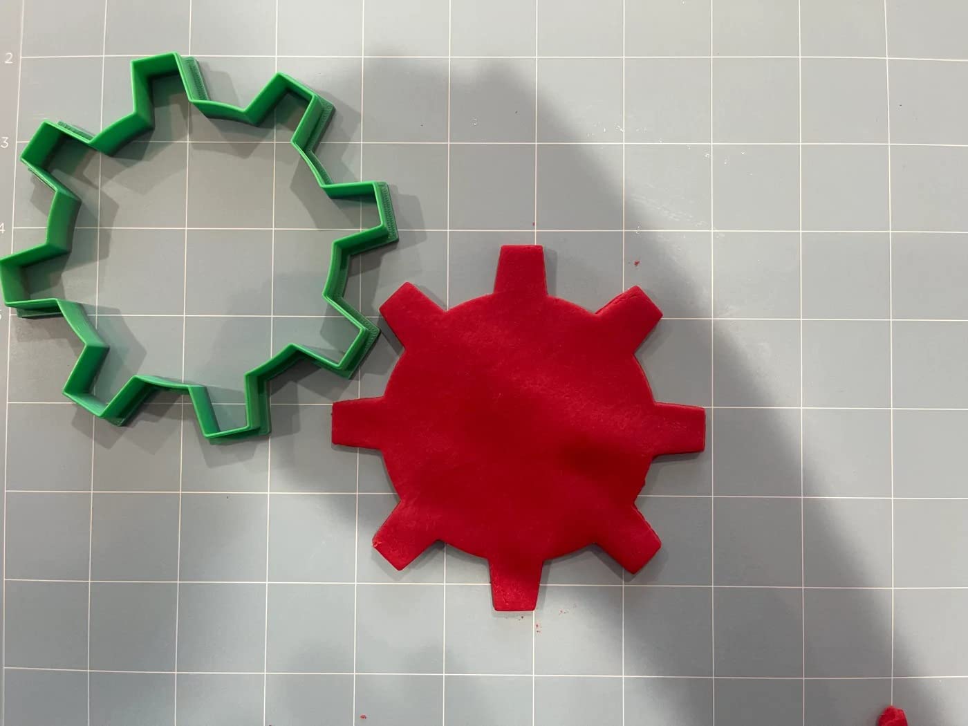 Gear Cookie Cutter (4 inch)