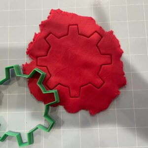 Gear Cookie Cutter (4 inch)