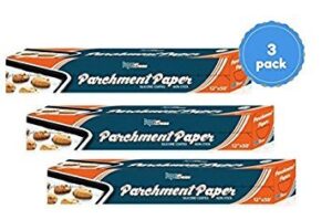 baking parchment paper 12 in x 50 ft 3 pack total of 150 sf of parchment paper