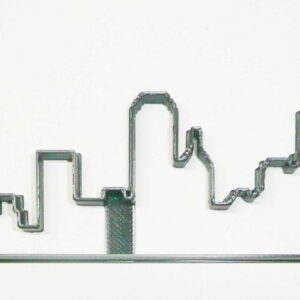 CHICAGO SKYLINE SILHOUETTE WINDY CITY SKYSCRAPERS COOKIE CUTTER MADE IN USA PR3370