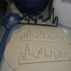 CHICAGO SKYLINE SILHOUETTE WINDY CITY SKYSCRAPERS COOKIE CUTTER MADE IN USA PR3370