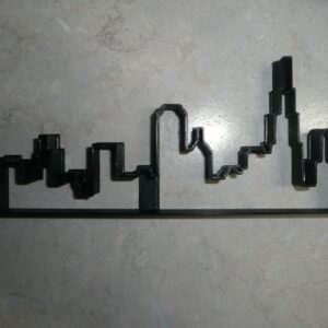 CHICAGO SKYLINE SILHOUETTE WINDY CITY SKYSCRAPERS COOKIE CUTTER MADE IN USA PR3370