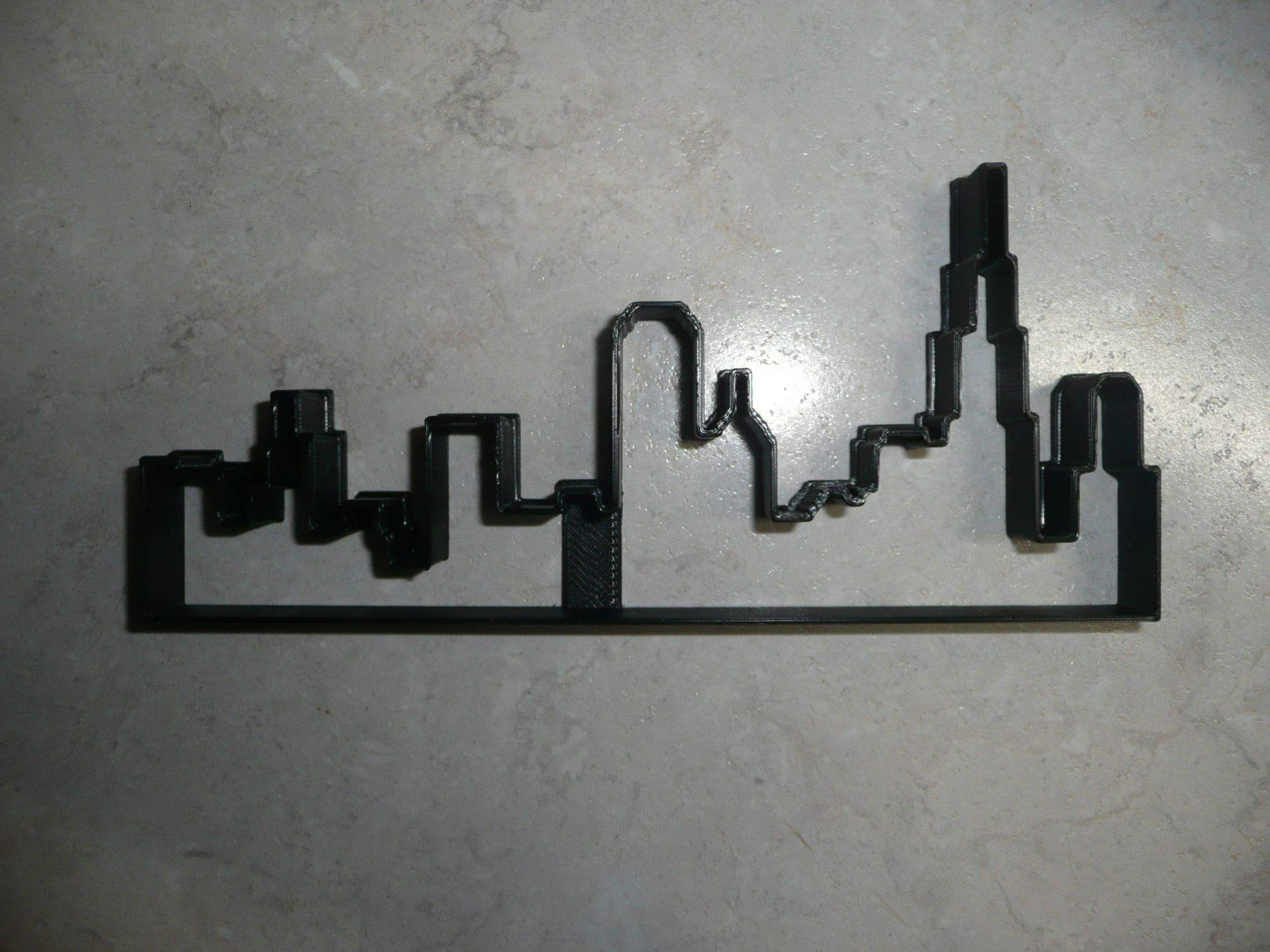 CHICAGO SKYLINE SILHOUETTE WINDY CITY SKYSCRAPERS COOKIE CUTTER MADE IN USA PR3370