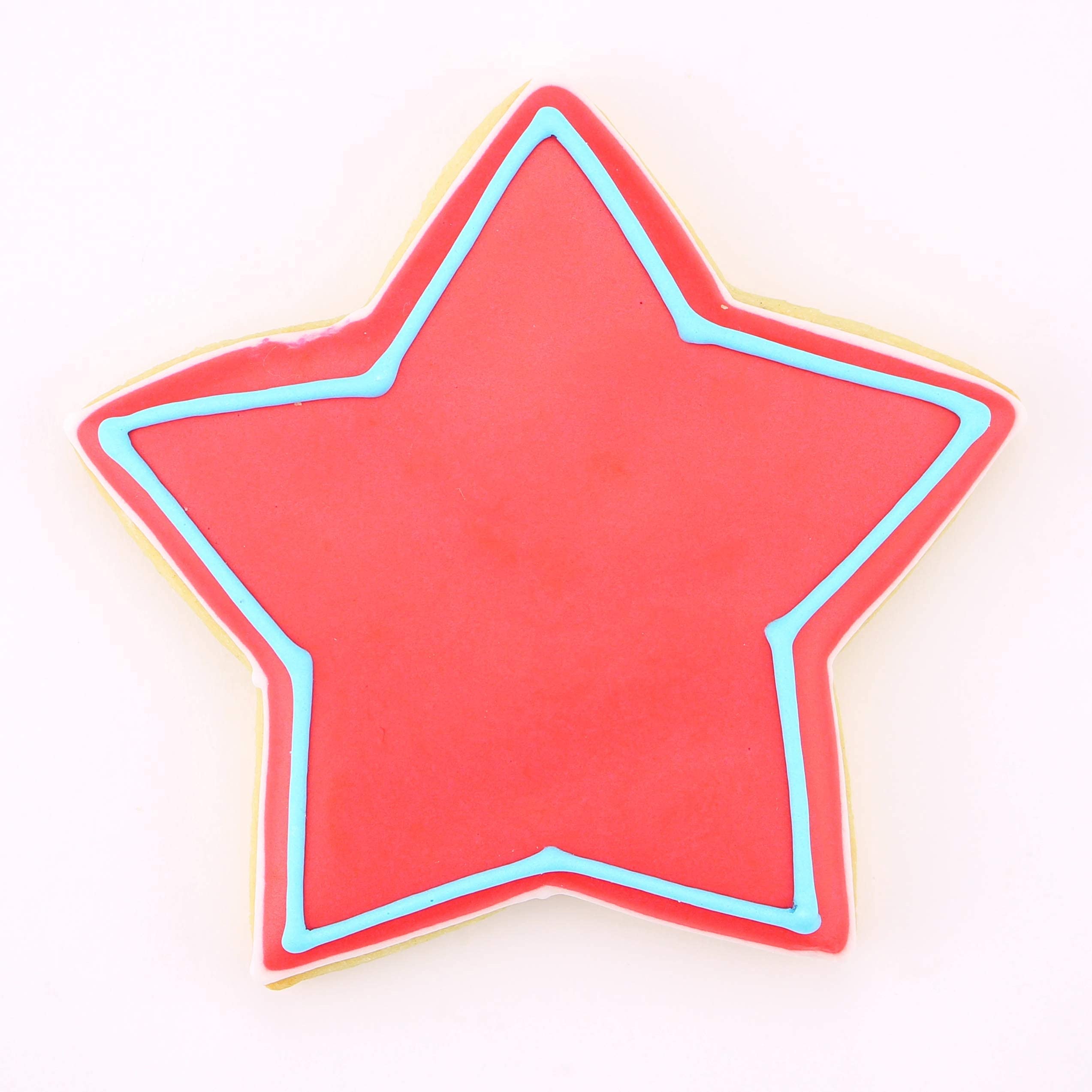 Star Cookie Cutters 3-Pc. Set Made in the USA by Ann Clark, 4", 3.25", 2.75" Shapes