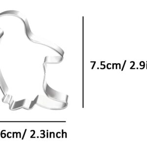 WJSYSHOP Penguin Shaped Cookie Cutter