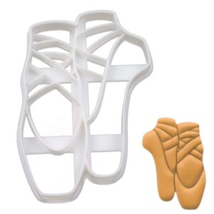 ballet shoe cookie cutter, 1 piece - bakerlogy