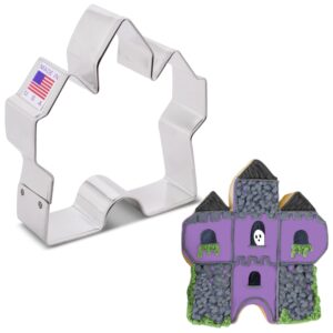 Castle Cookie Cutter, 3.5" Made in USA by Ann Clark