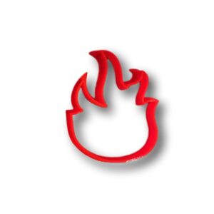 Fire Flame Cookie Cutter (2 Inch)