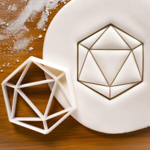 Icosahedron cookie cutter, 1 piece - Bakerlogy