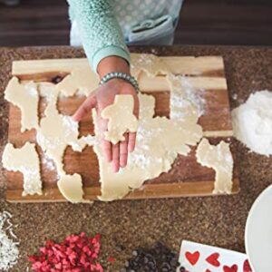 Handstand Kitchen Llama Love 2-piece Llama and Cactus Cookie Cutter Set