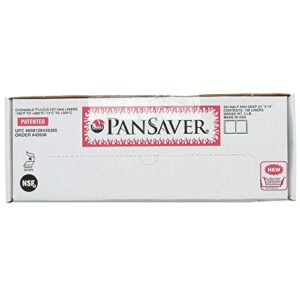 pansaver monolyn 1/2 size steam table pan liner clear plastic - 4"-6"d 100 per case