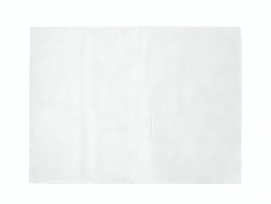 Paterson Paper 12" x 16" Half Size White Quilon Coated Reusable Baking Parchment Paper Sheets Bun/Sheet Pan Liners - 1000/Case - 425F - Non-Stick/Grease-Proof