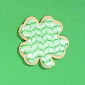 Sweet Cookie Crumbs St Patrick's Day Clover Cookie Cutter Set, 3 Piece, Stainless Steel, Shamrock