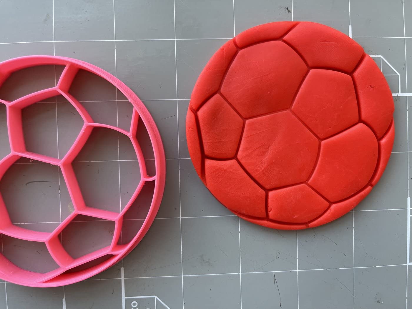 Soccer ball Cookie Cutter