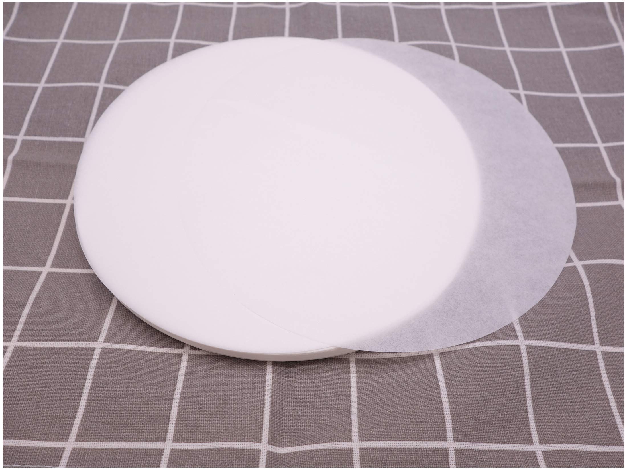 Parchment Rounds 200 Counts Precut Round Parchment Paper 10 Inch Baking Paper Liners for Oven, Air Fryer, Pans