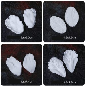 7 Pcs Fondant Tulips Petal Veiner and Cutter Silicone Fondant Flowers Sugarcraft Cake Decorating Sugarcraft Flower Veining Mold Veiner Petal Making Tool