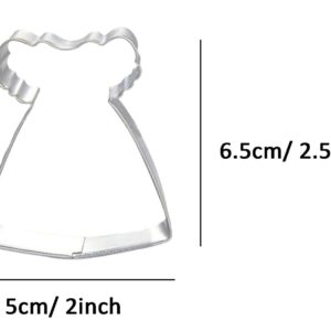 WJSYSHOP Baby Skirt Shirt Cookie Cutter