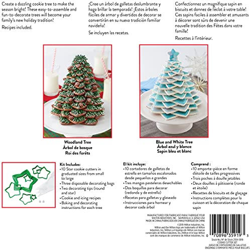 Wilton Gingerbread Cookie Tree Cutter Set