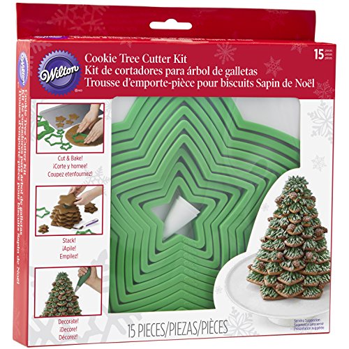 Wilton Gingerbread Cookie Tree Cutter Set