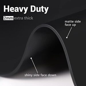 Ewen Silicone Mats for Kitchen Counter - 27.6"x19.5"x0.08" Thick Large Silicone Mat Heat Resistant Mat for Countertop, Set of 2 2MM Counter Top Protector Mat Air Fryer Mat Coffee Maker Mat Crafts Mat