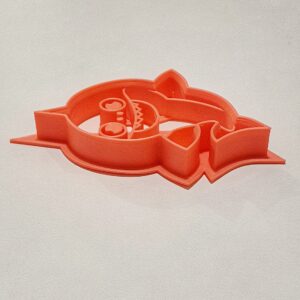 T3D Cookie Cutters Baby cutter shark Cookie Cutter, Suitable for Cakes Biscuit and Fondant Cookie Mold for Homemade Treats, 3.01inch x 4.25inch x 0.55inch