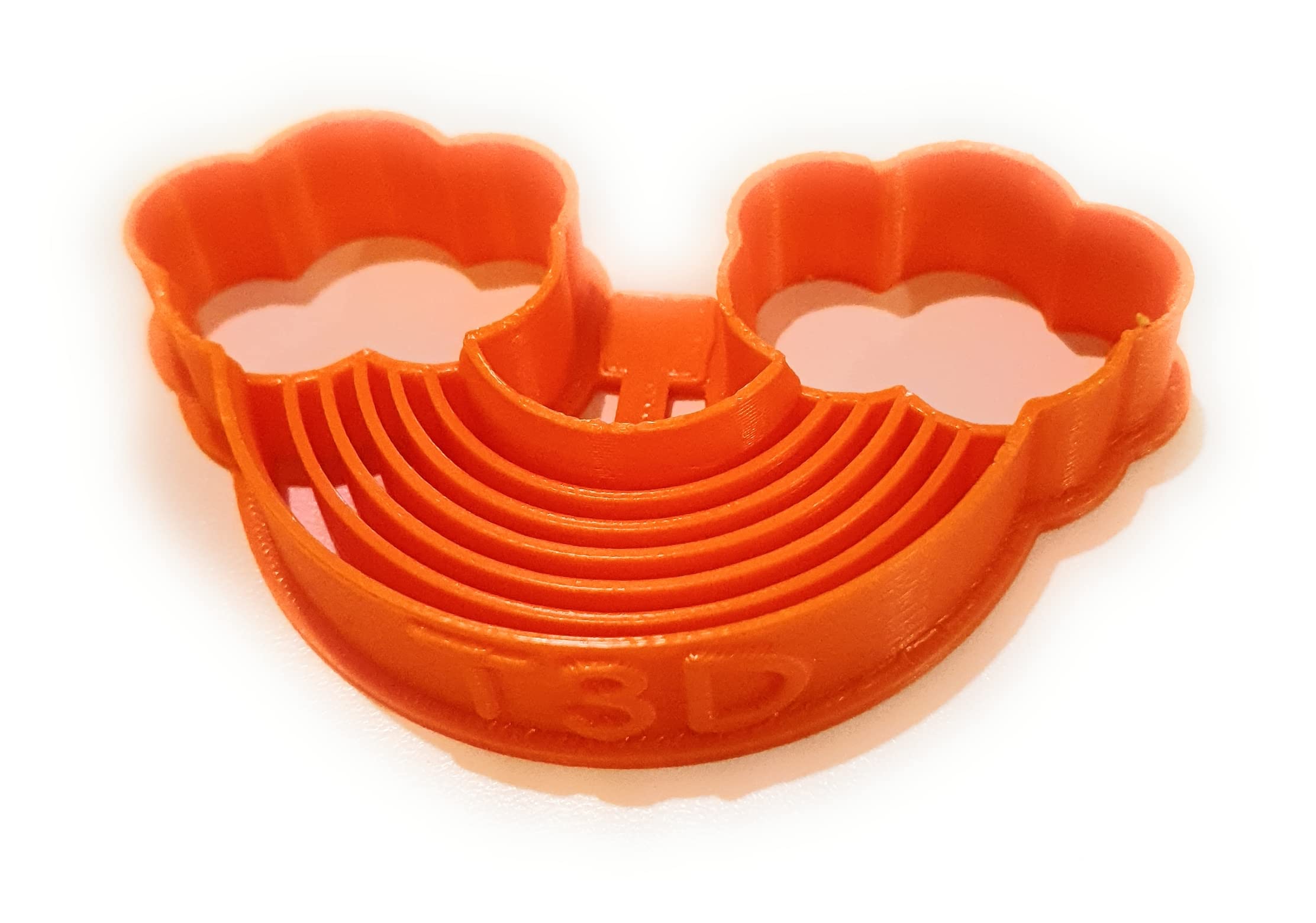 T3D Cookie Cutters Rainbow Cookie Cutter, Suitable for Cakes Biscuit and Fondant Cookie Mold for Homemade Treats, 3.40'' x 2.09'' x 0.55''