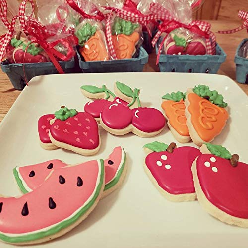 Strawberry Fruit 3.5 Inch Cookie Cutter from The Cookie Cutter Shop – Tin Plated Steel Cookie Cutter – Made in the USA