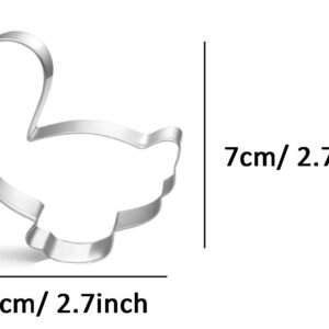 WJSYSHOP Duck Goose Shape Cookie Cutter