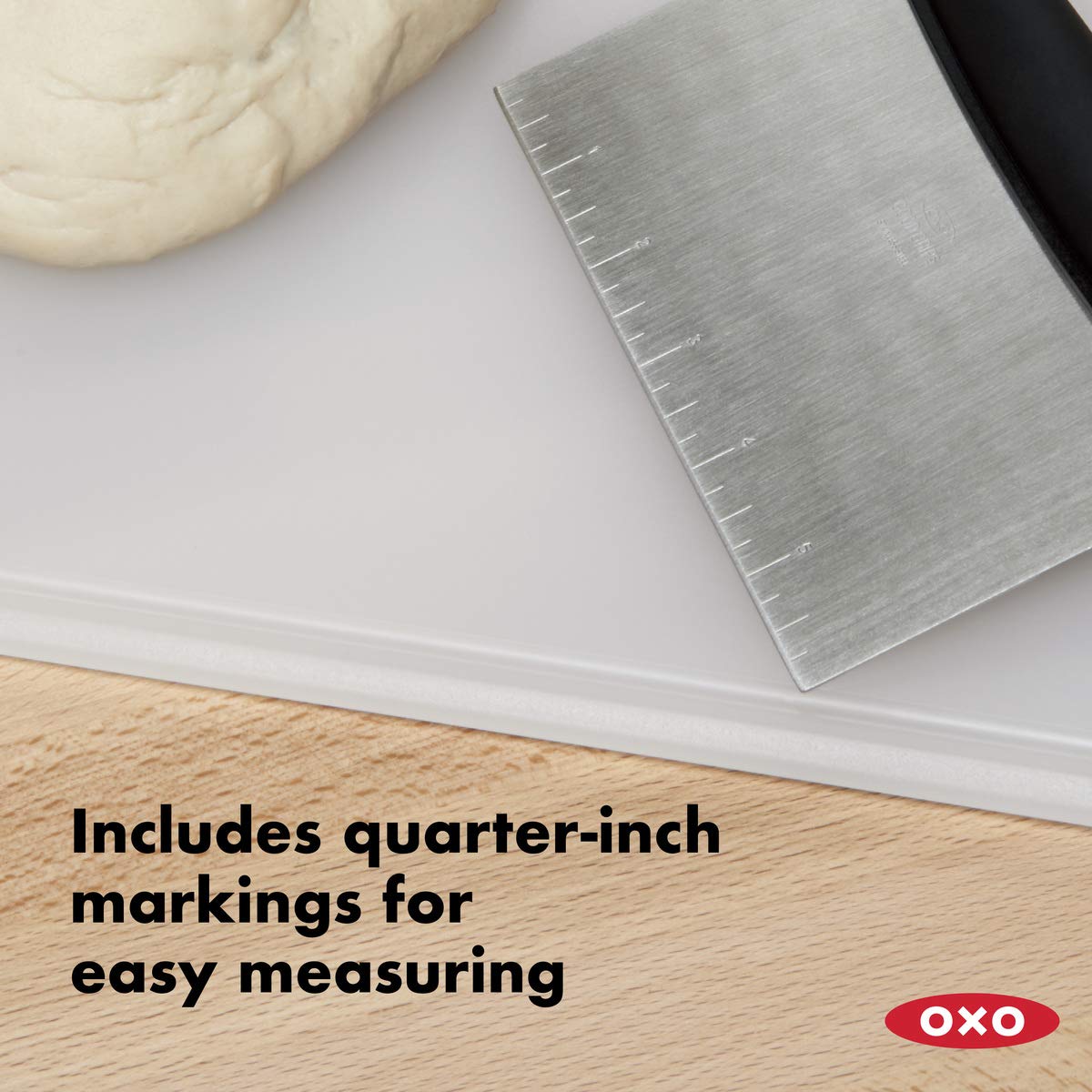 OXO Good Grips Stainless Steel Dough Blender and Cutter and Good Grips Stainless Steel Scraper & Chopper