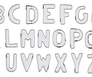 Ateco, 6949 Alphabet Letters-1", Stainless Steel