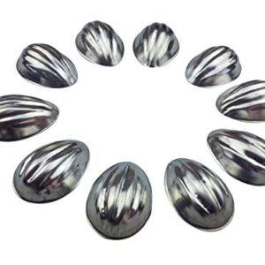 Metal Mold Form Nuts For Sweet Russian Nuts Oreshki Pastry Cookie Nutlets (Set of 40 pcs)