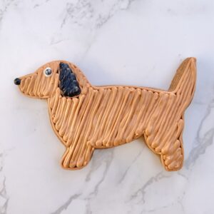 Dachshund Dog Cookie Cutter, 4.25" Made in USA by Ann Clark