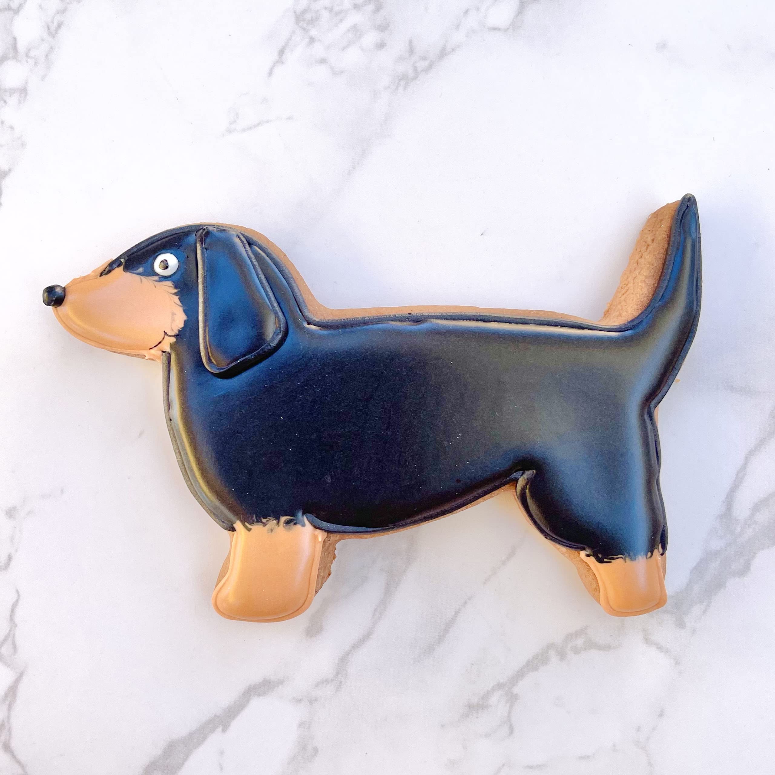 Dachshund Dog Cookie Cutter, 4.25" Made in USA by Ann Clark