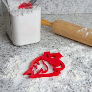 WSU Cougar Cougkie Cookie Cutter, LICENSED WSU COLLEGIATE - WELLER INNOVATIONS