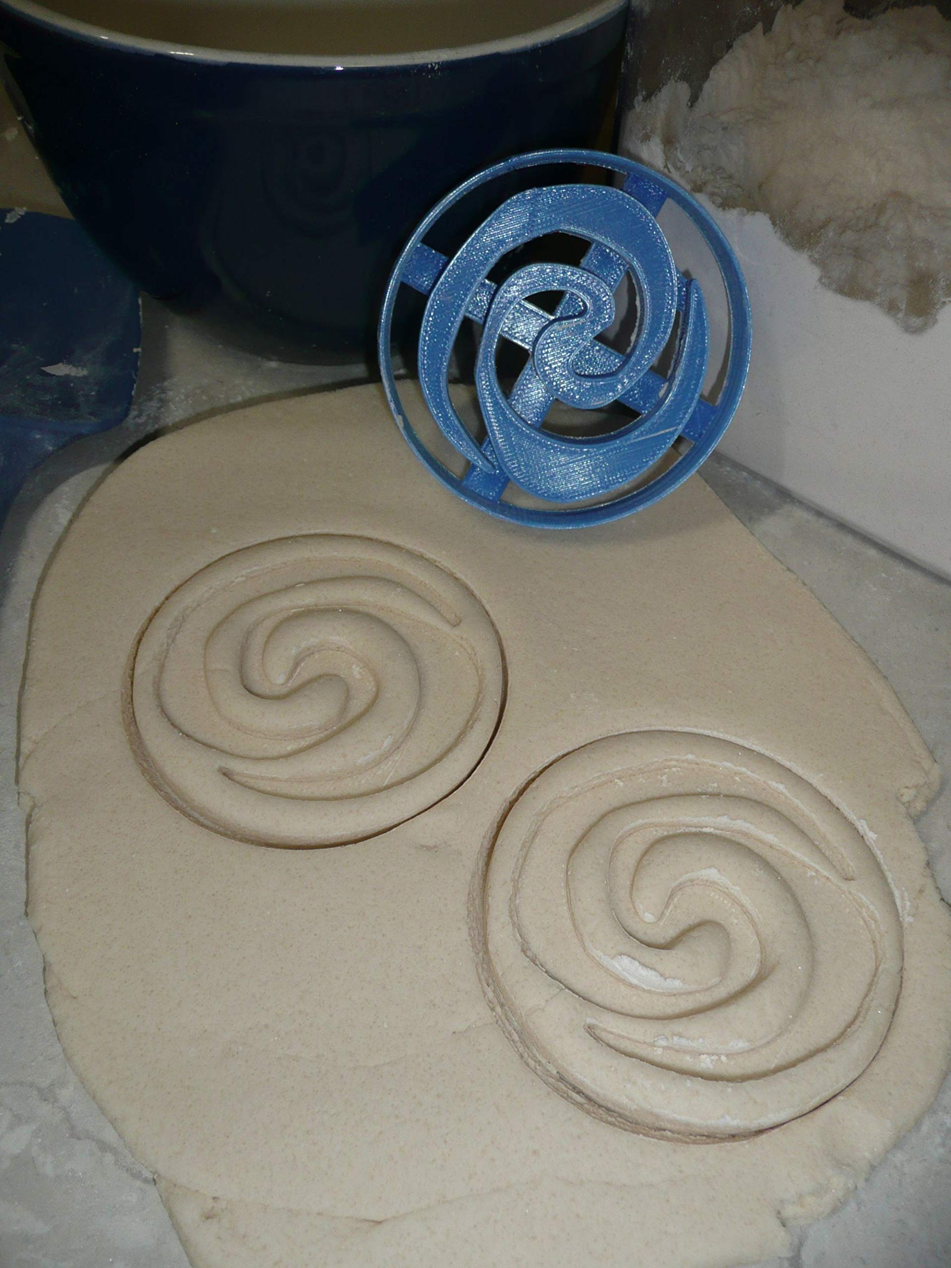 INSPIRED BY SPIRAL SWIRL SYMBOL MOANA THEME MOVIE COOKIE CUTTER MADE IN USA PR2658